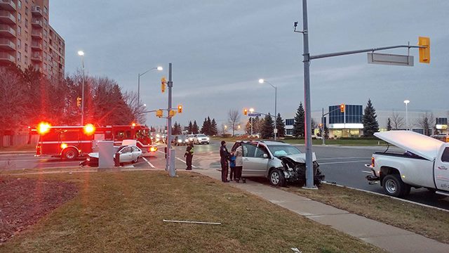 Major Collision Blocking Part of Intersection in Mississauga | INsauga