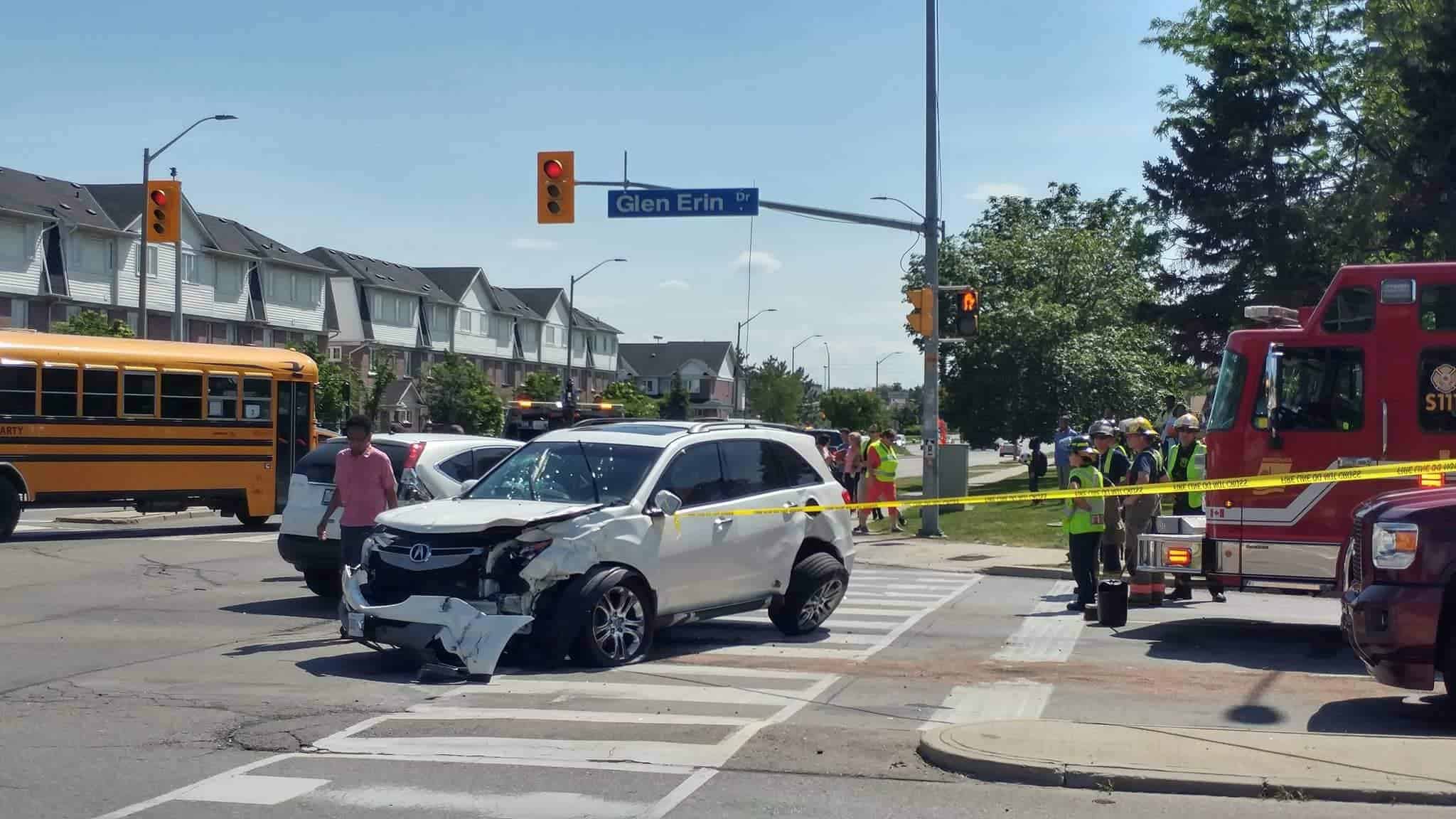 Crash Causing Delays at Mississauga Intersection | INsauga