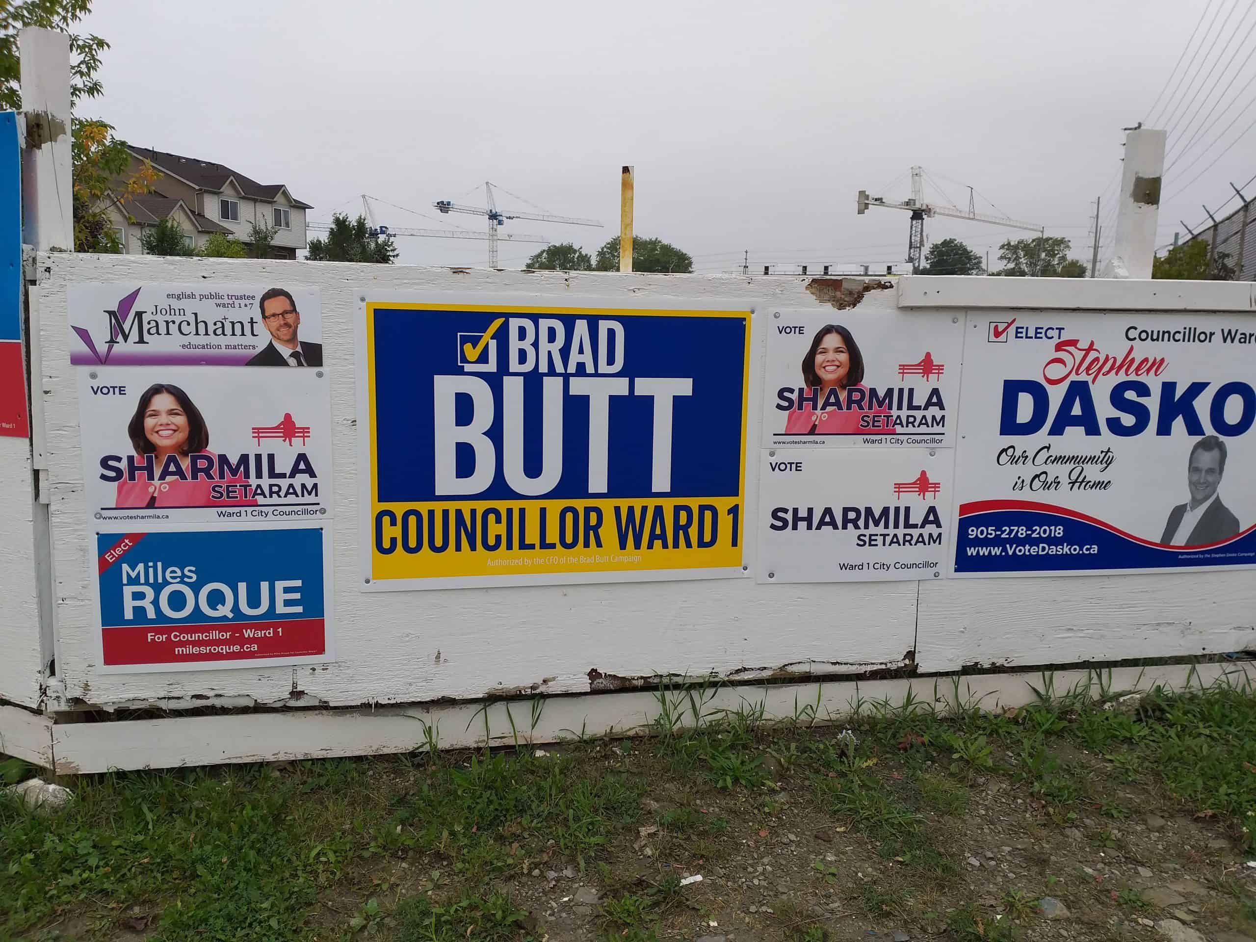 Funny Things Are Happening with Mississauga Election Signs | INsauga