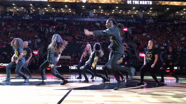 VIDEO: Brampton Dance Company’s Raptor’s Halftime Performance Goes ...