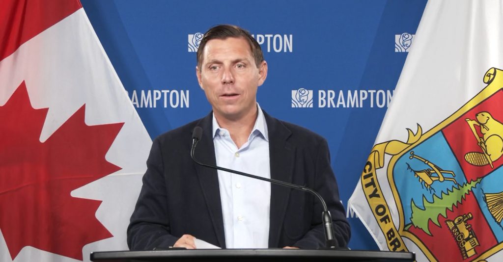 Brampton Mayor Patrick Brown submitted $300k to be on the final ballot ...