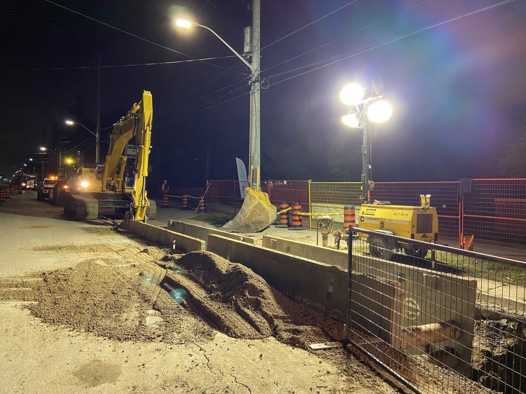 Overnight work needed on Mississauga's massive Hurontario light rail ...