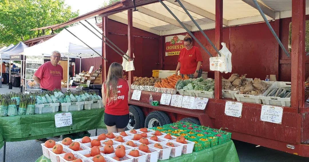 Uxbridge Farmers Market back in business in new location in tornado ...