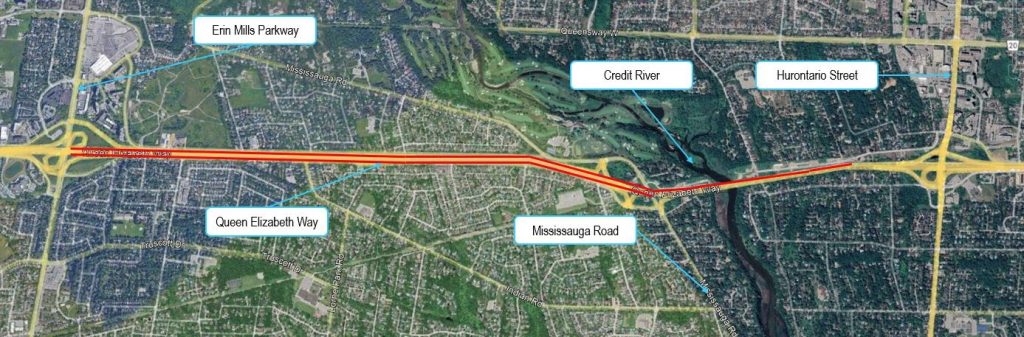 Mississauga drivers face more QEW lane closures next week | INsauga