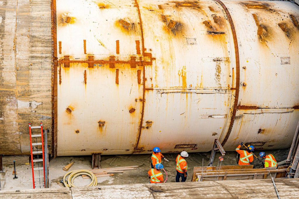 Video: Massive tunnel-digging machine starts work on Mississauga ...