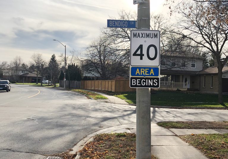 More Mississauga neighbourhoods are now 40 km/hr zones | INsauga
