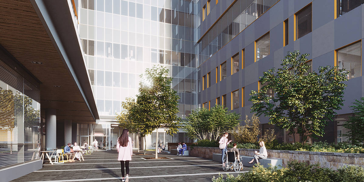 PHOTOS: New nine-story health centre one step closer to construction on ...