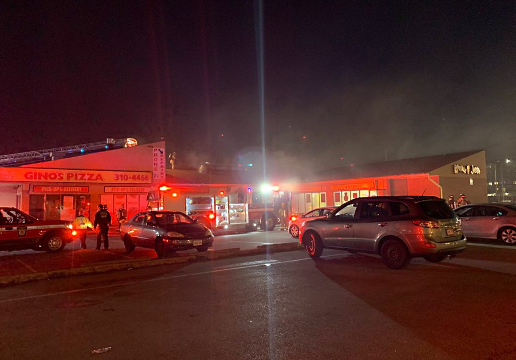 Fire breaks out at a Mississauga plaza | INsauga