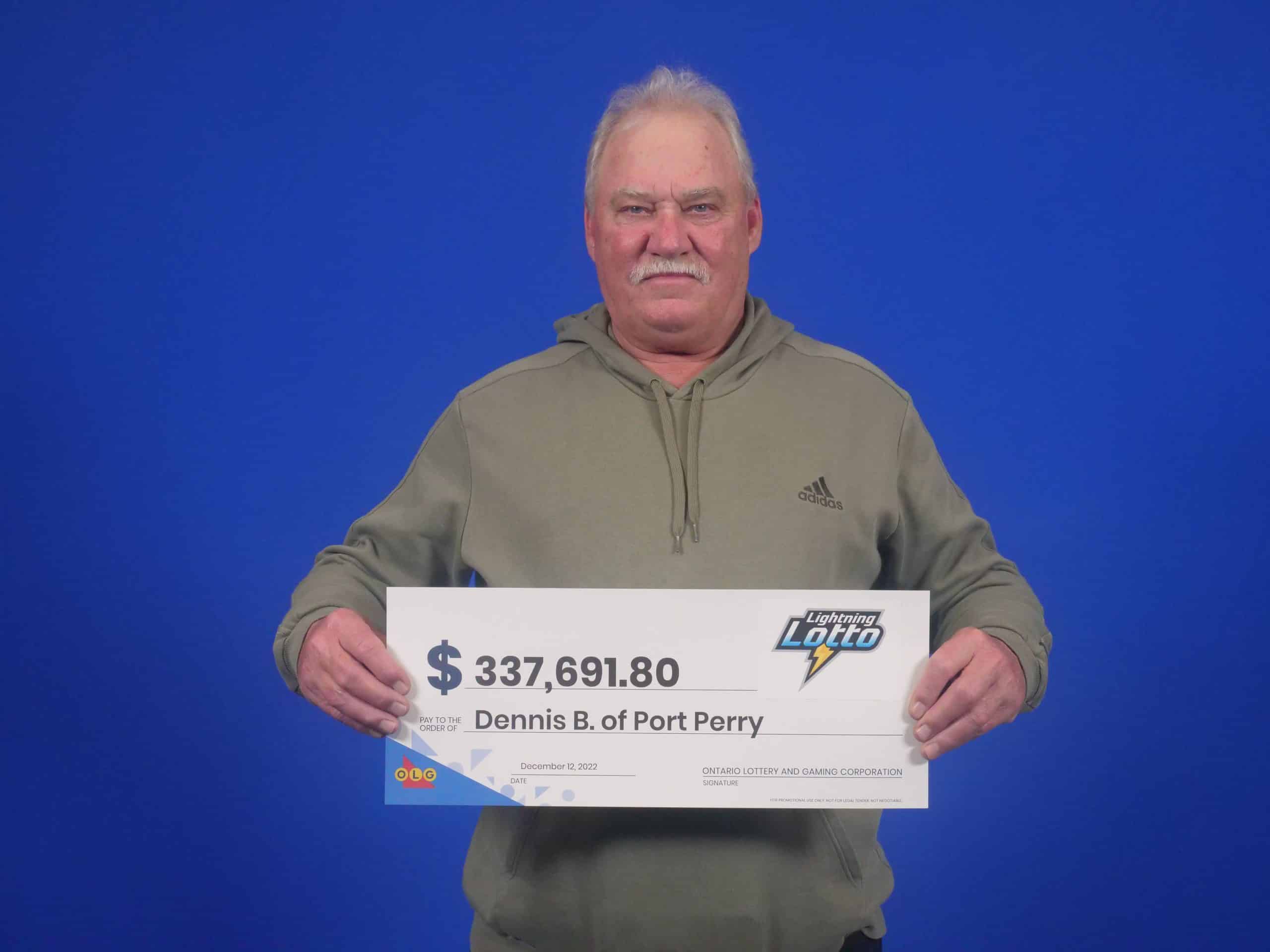Nearly $340,000 second lotto win for Port Perry man cements his ...