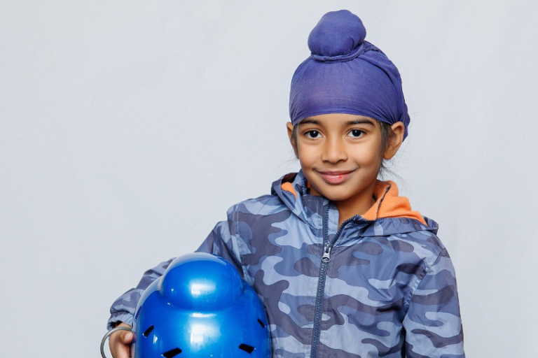 Brampton mom makes Sikh safety helmets for kids | INsauga