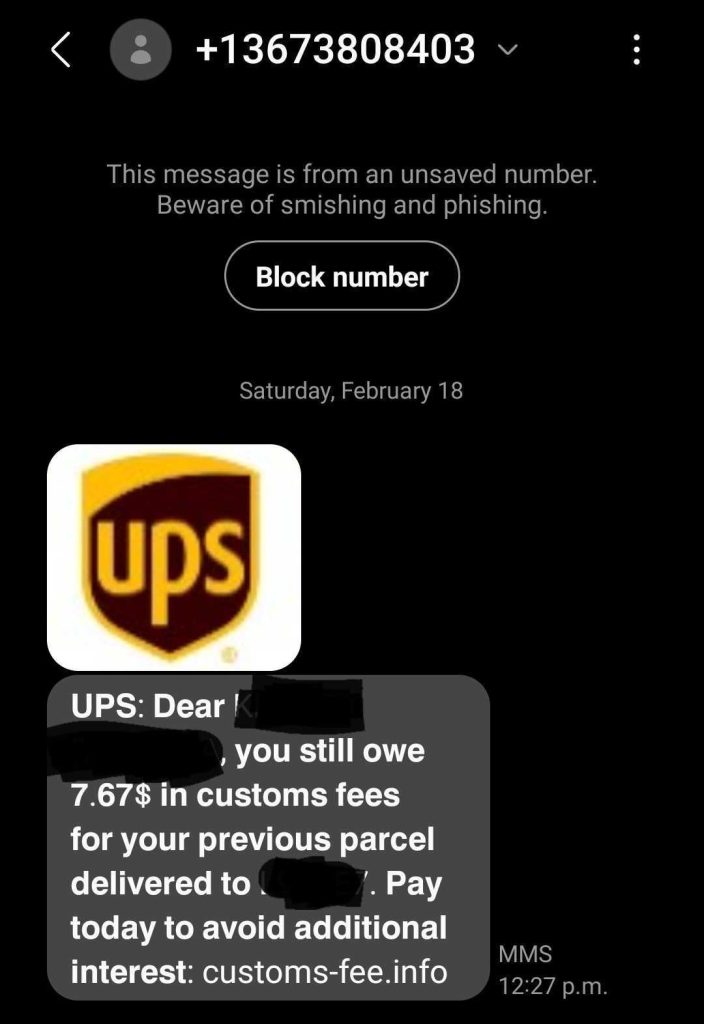 Package delivery scam that uses your full name and postal code hits ...