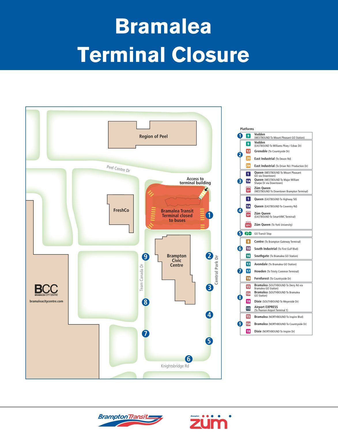 Bramalea Transit Terminal construction wraps up ahead of schedule | INsauga