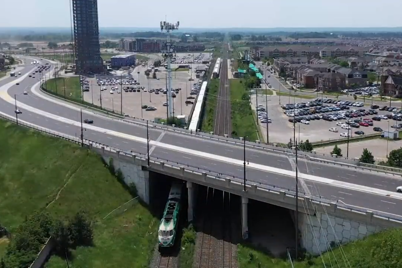 Video: See the transformation of Bovaird Drive with new bridge, more ...