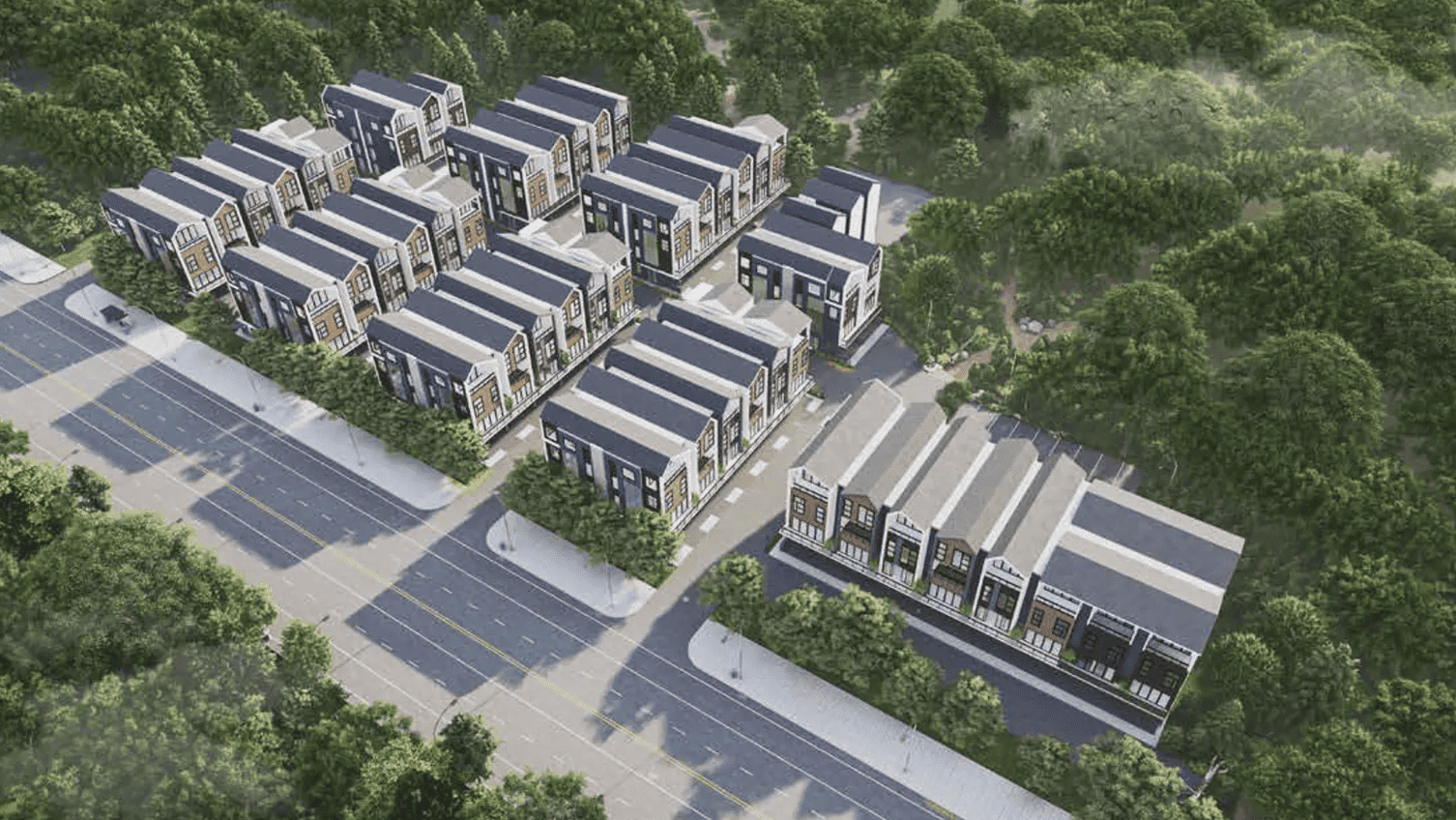 “Futuristic” four-story townhomes taking shape in Niagara Falls ...