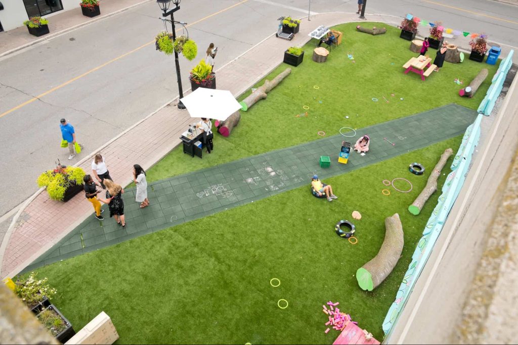 From parking lot to park: new Nelson Square pocket park now open in ...