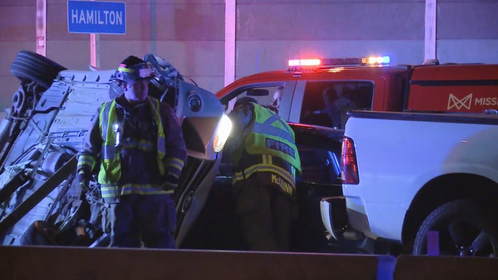 One dead and four in hospital after multi-vehicle crash on the QEW in ...