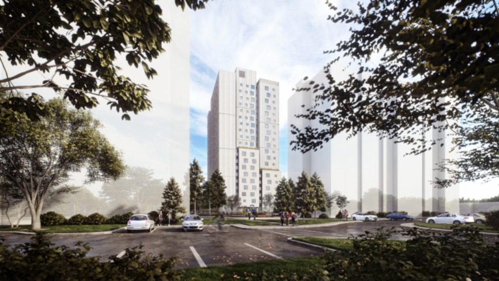 Affordable housing tower with net-zero design aims to bring 200 units ...