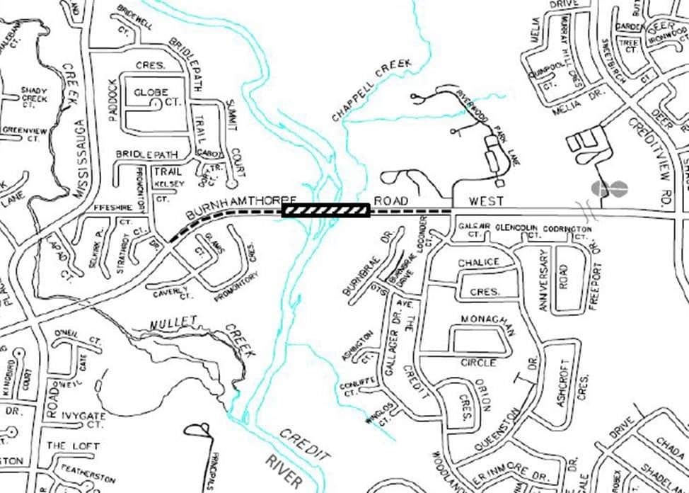 Expect traffic delays for next six months on bridge over Credit River ...