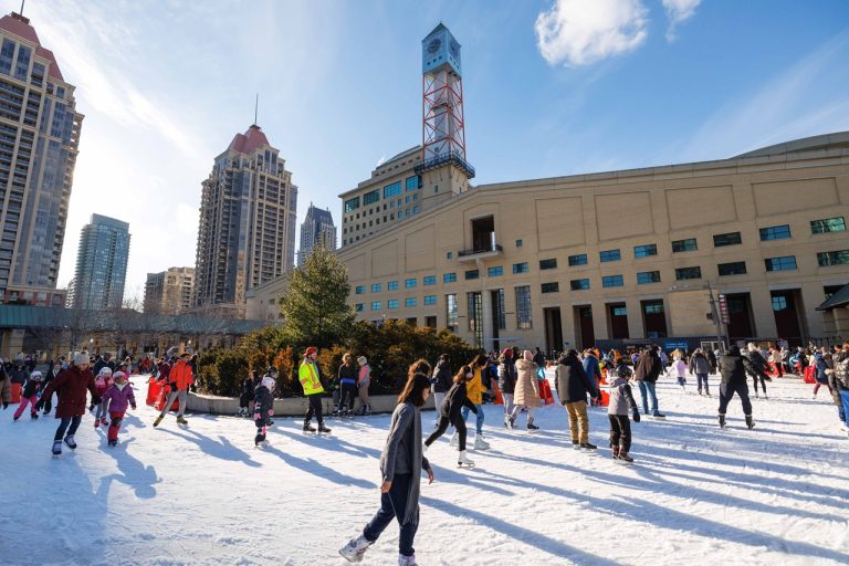 Downtown ice rink could close to skaters as winter storm bears down on ...