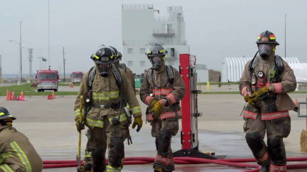 40 new firefighters can't wait to finish training and start on the job ...