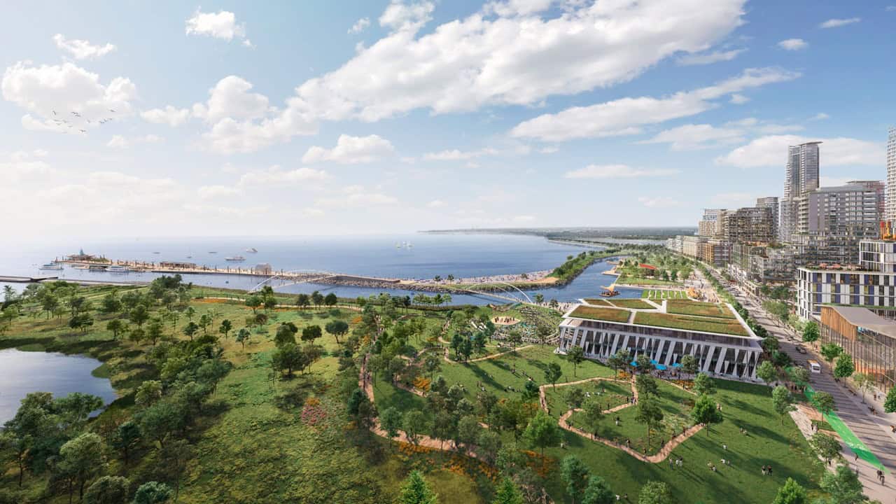 Construction starts on 8,000 homes as part of huge new lakefront ...