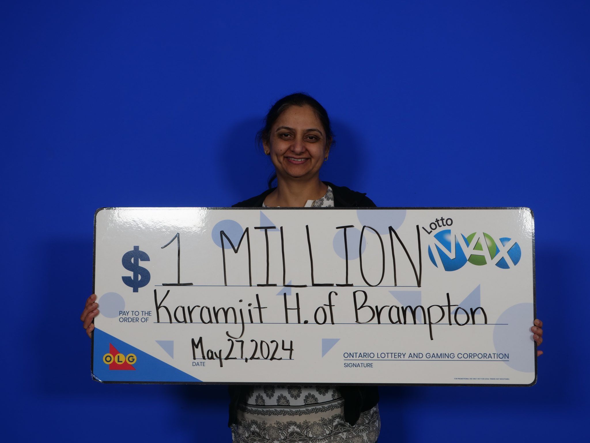 Brampton woman celebrates 'surreal' $1 million Lotto Max draw | INsauga