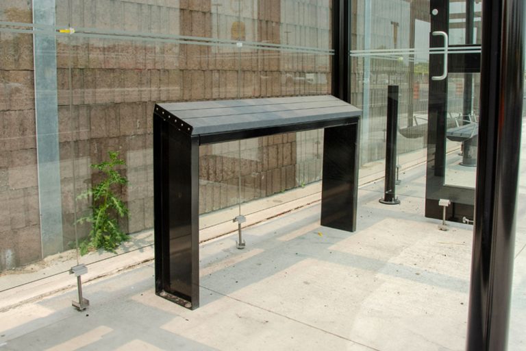 'Weird' bench in bus shelters confuses people in Mississauga | INsauga