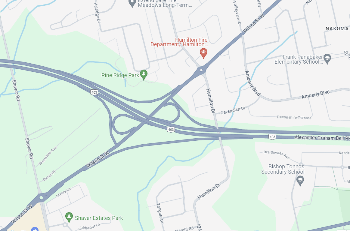 Life-threatening injuries to driver after highway crash in Hamilton ...