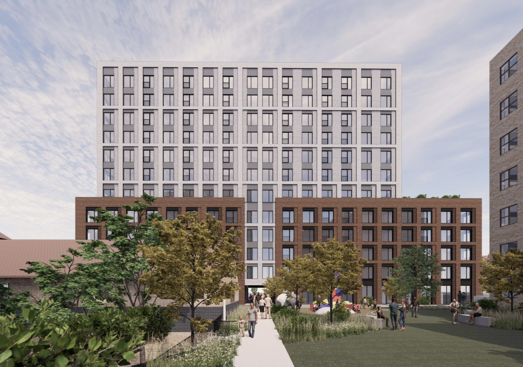 12-storey rental apartment buildings on church property plan revised ...