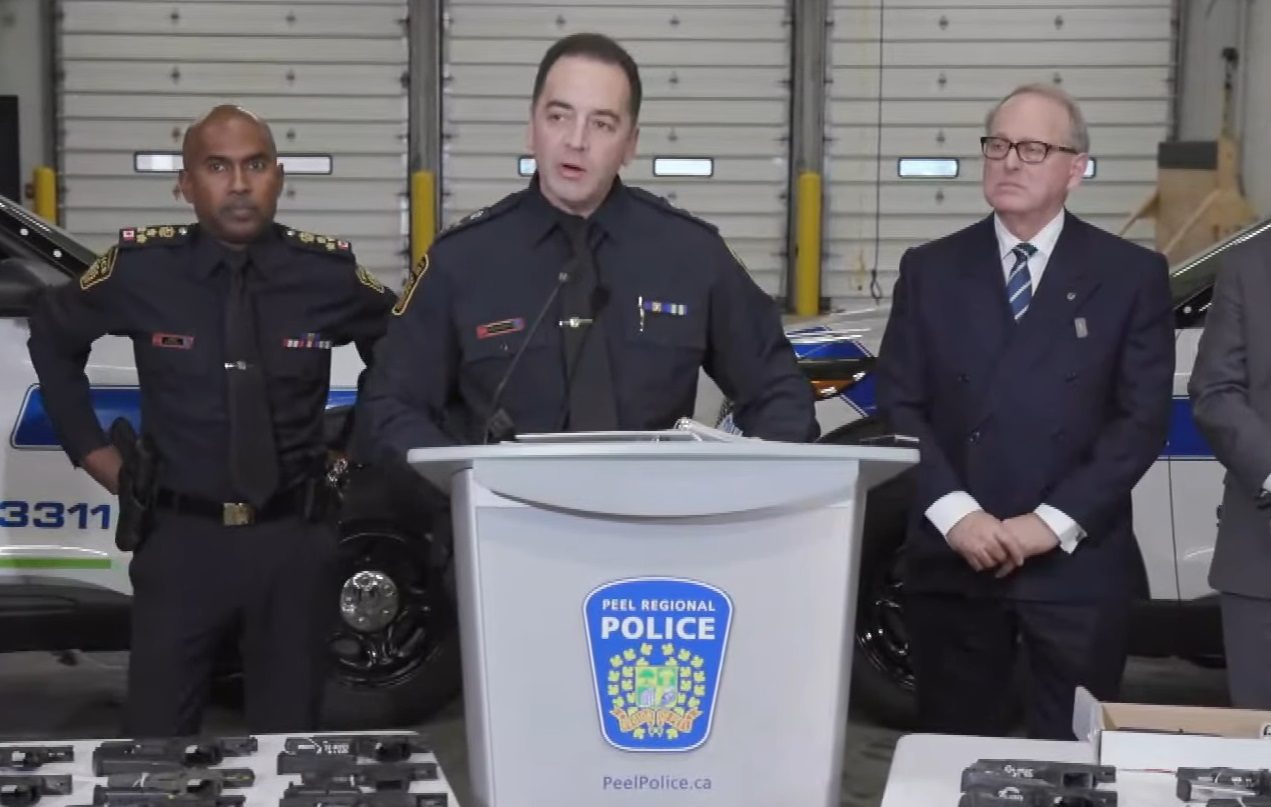 A 'staggering' 205 illegal guns seized by police in Mississauga and ...