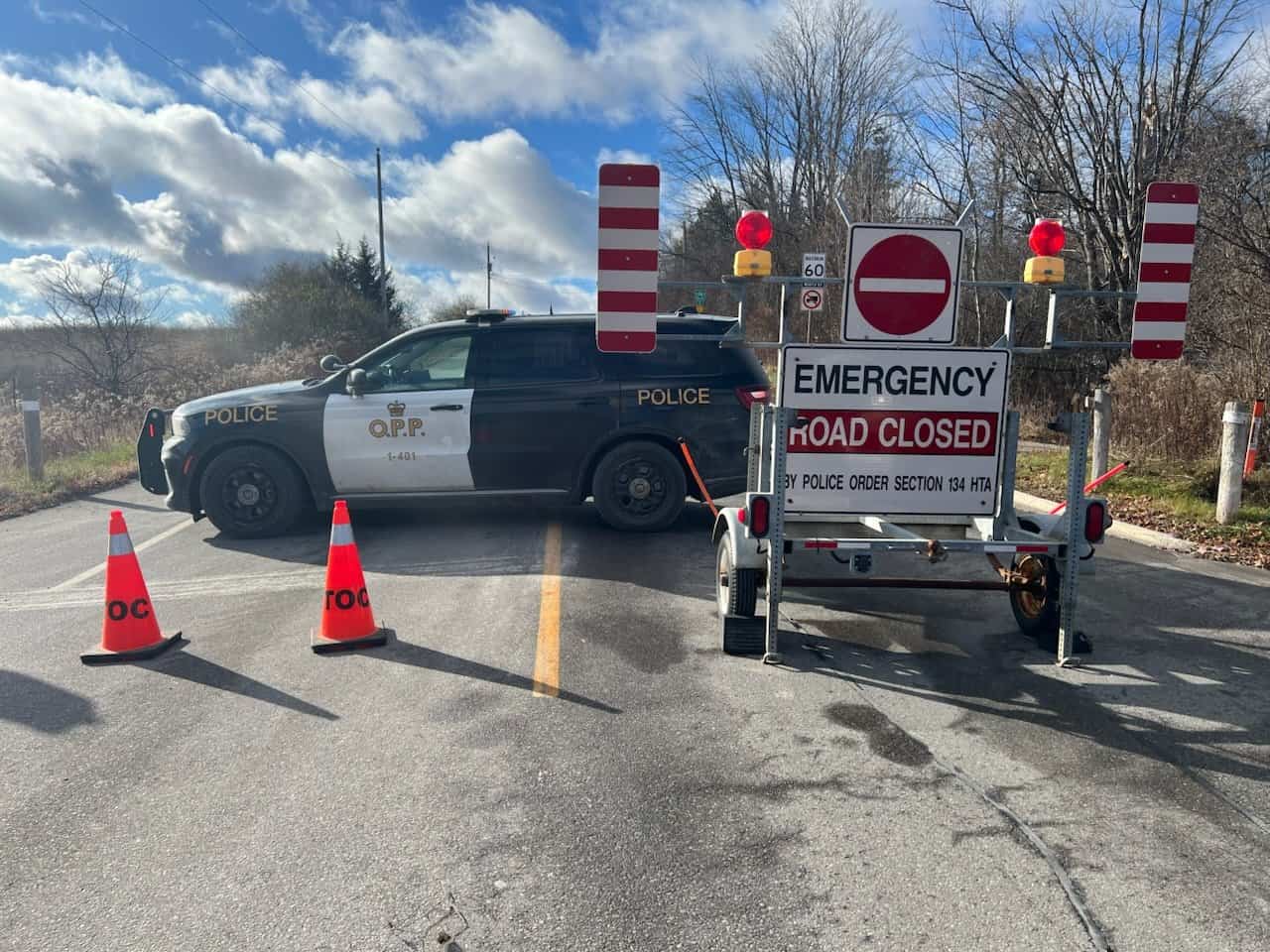 Train and car collide in Caledon; roads closed | INsauga