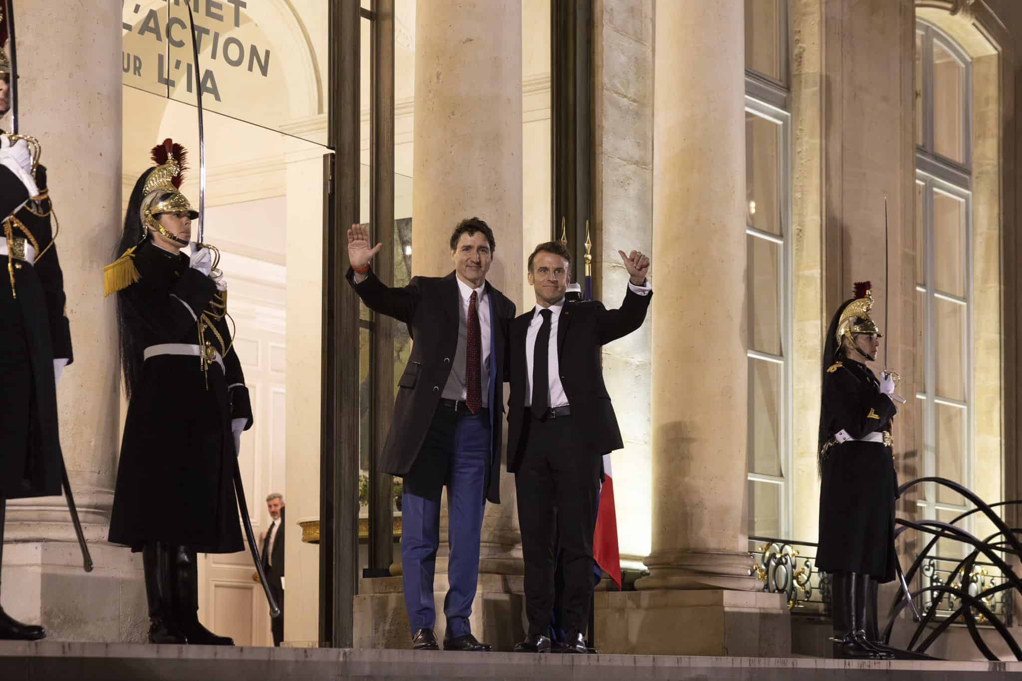 Trudeau in Paris for AI summit as Trump set to announce tariffs | INsauga