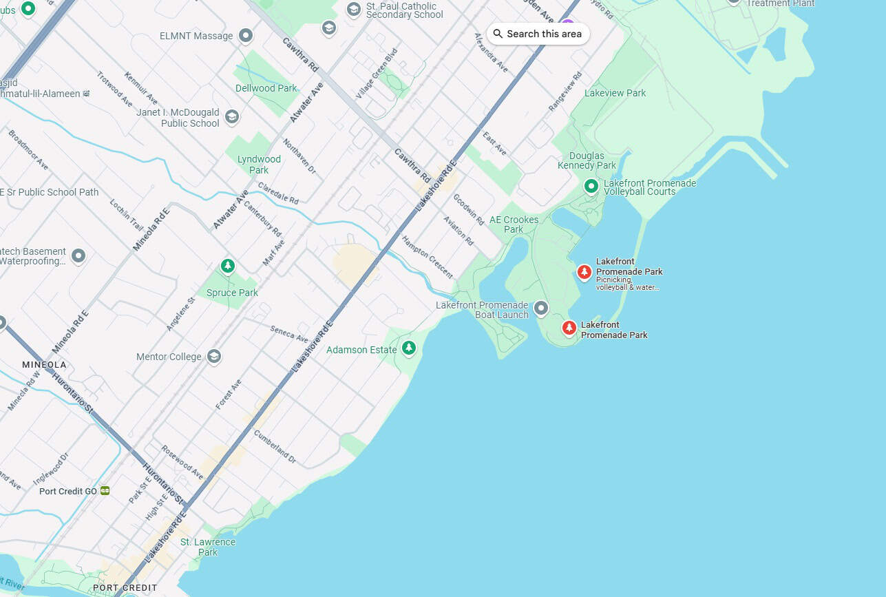 Water main break closes lakefront park in Mississauga | INsauga