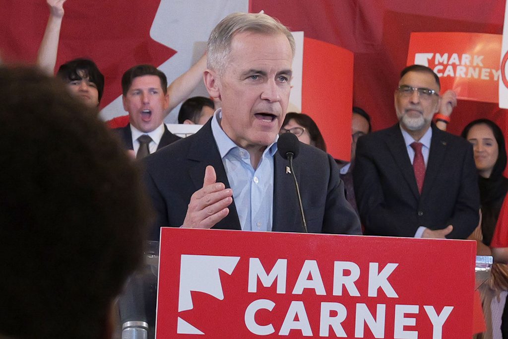 Liberal leader hopeful Mark Carney stops in Milton, Ontario | INsauga