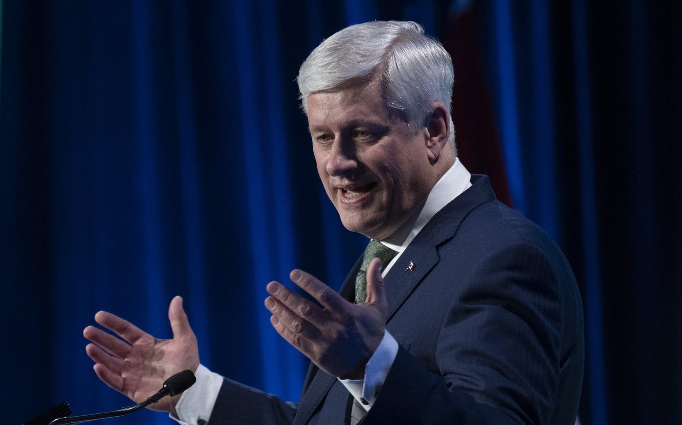 Former PM Harper says military spending can address Arctic ...