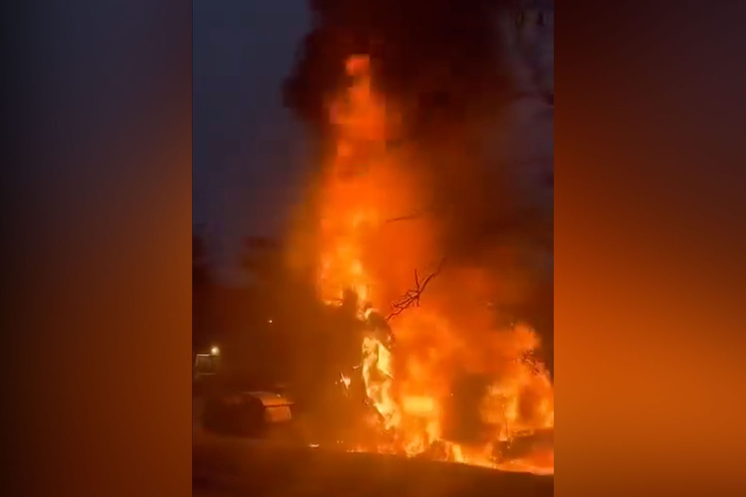 VIDEO: Truck fire reported in Mississauga | INsauga