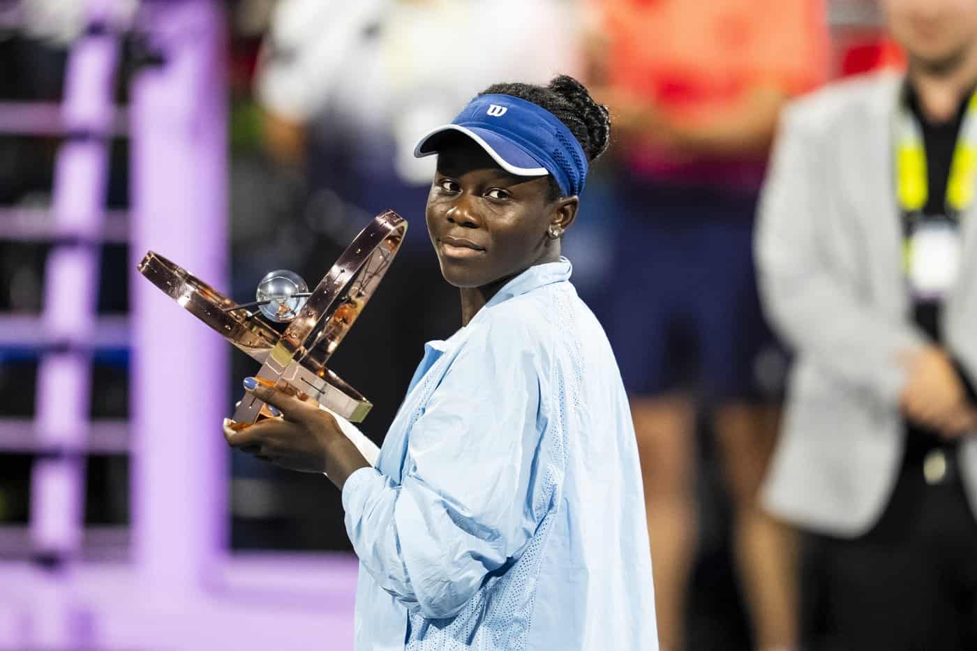 'Outstanding' Mboko hailed as role model for young Canadian tennis ...