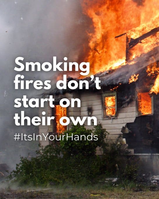 Rash of cigarette-caused fires in Ontario city prompt reminders on fire ...