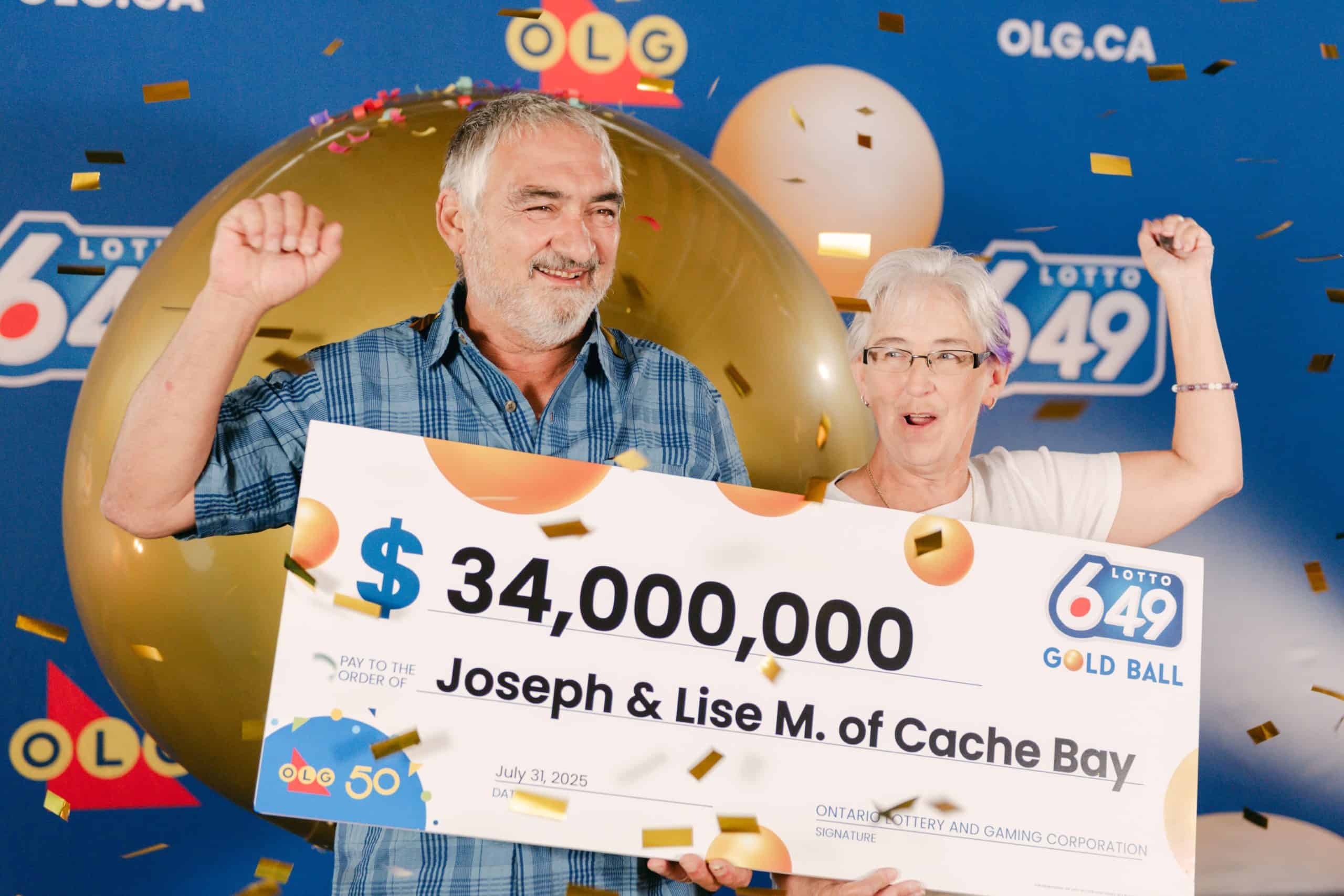 Winners of $34 million lottery jackpot in Canada have been revealed ...