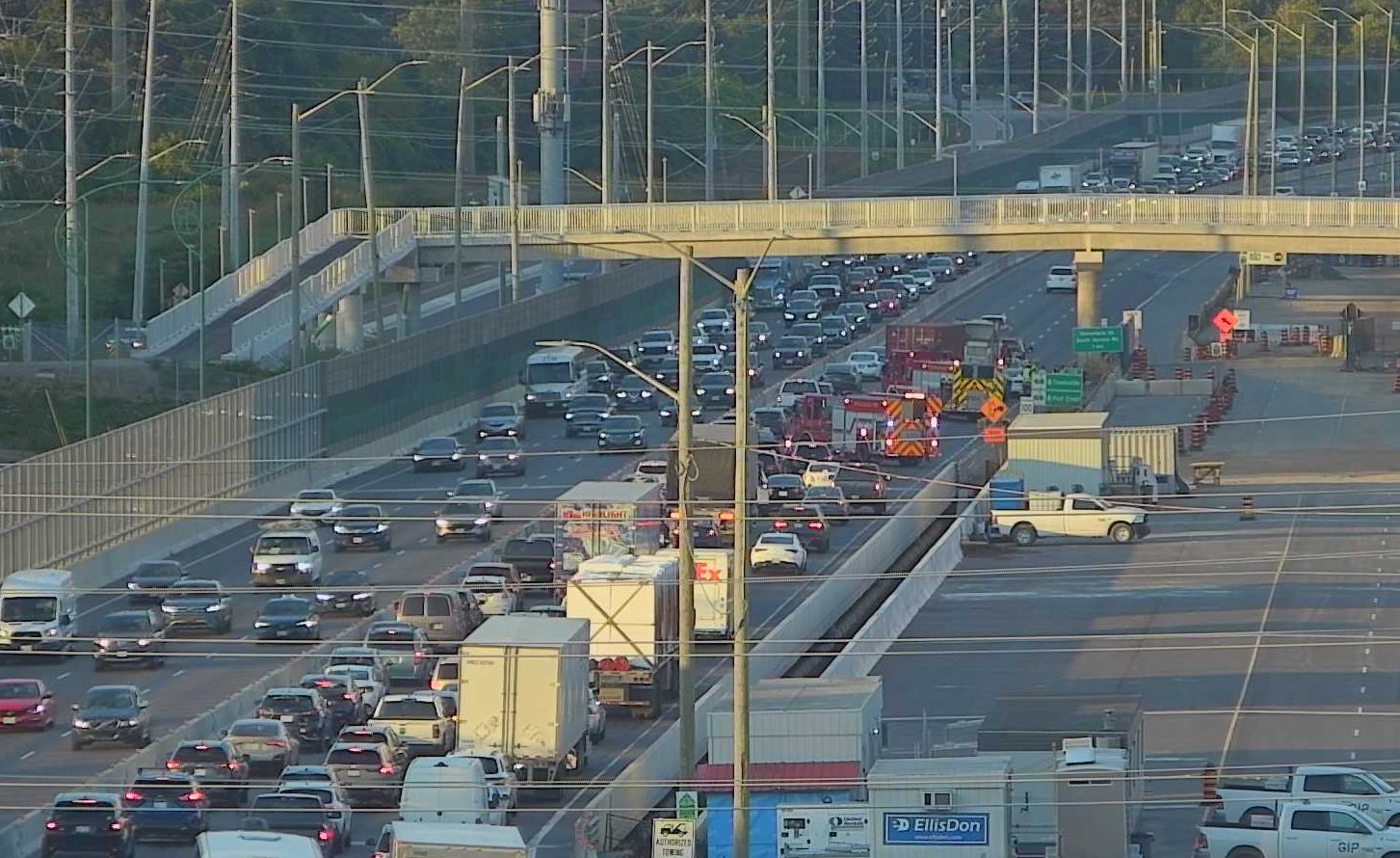 LANES CLOSED: Highway crash leads to traffic jam in Mississauga | INsauga