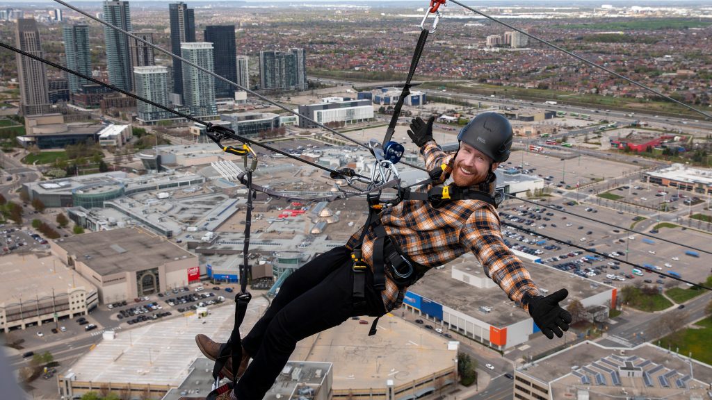 Reality show features high-wire challenge between iconic Mississauga ...