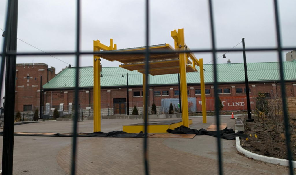 Construction complete on Oshawa's new $2.5M downtown urban square | INsauga