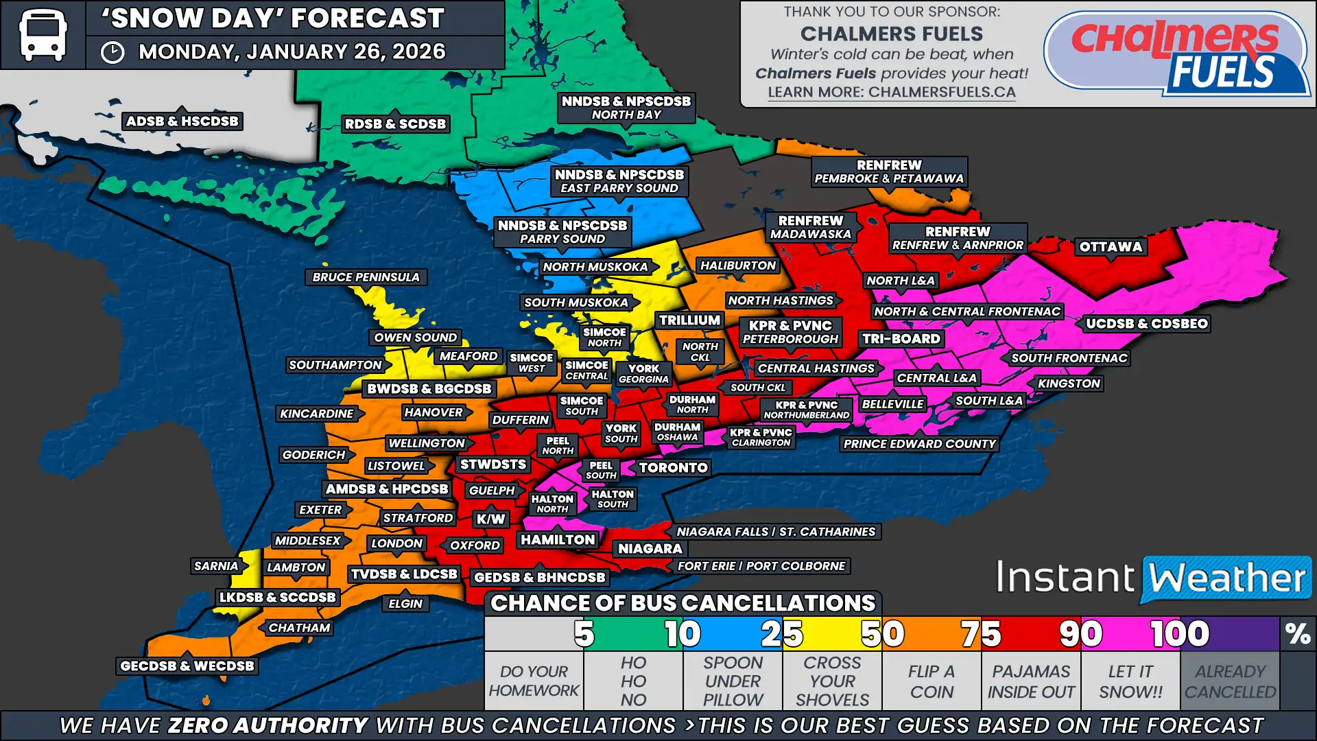 School bus cancellations and closures likely as massive snowstorm ...