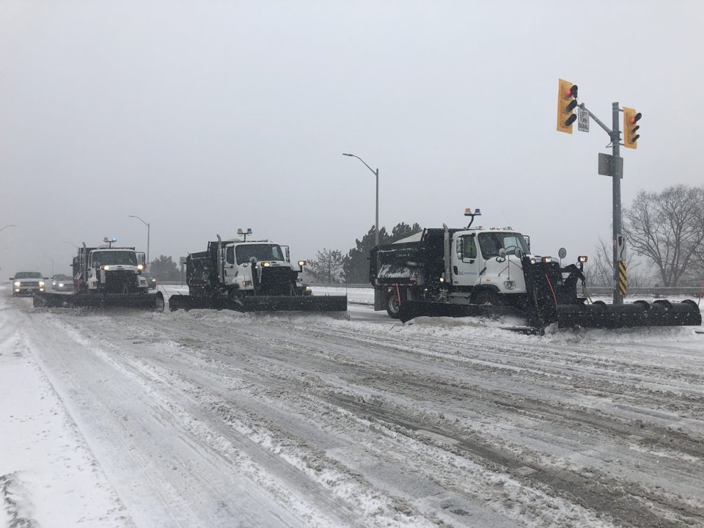 40 cm of snow fell in some parts of Mississauga; street parking allowed ...