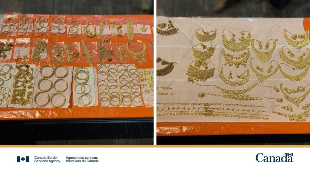 $1.1M in smuggled gold arrives at Toronto Pearson Airport from one of ...