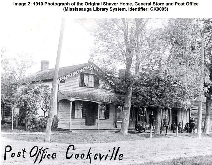 Early 20th century post office, area's first telephone were in this ...