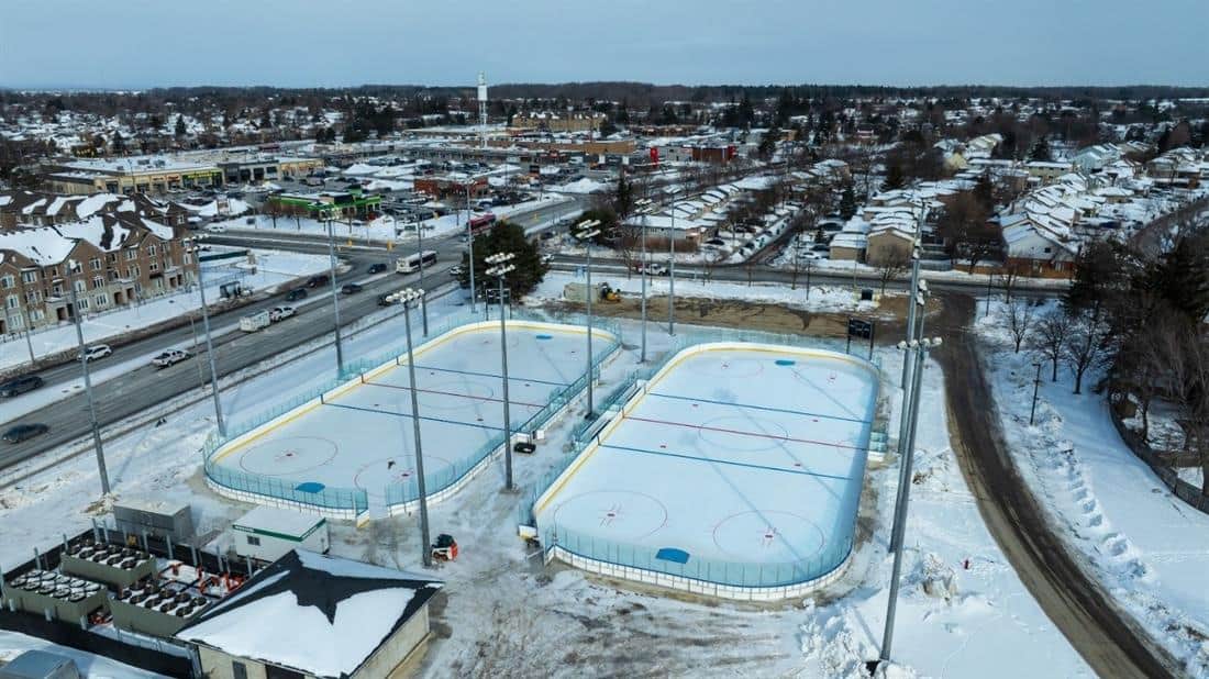 Pair of new NHL-sized ice rinks will open for Family Day weekend in ...