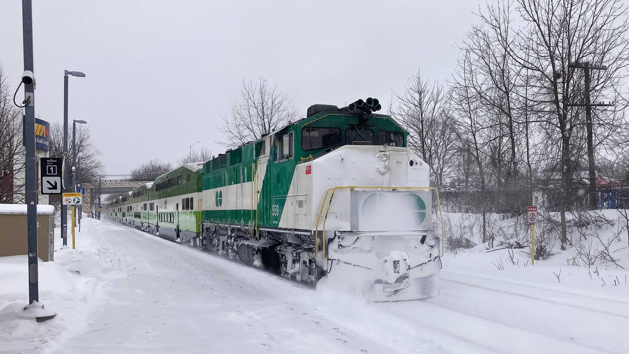 GO trains to run on special schedule due to winter storm in southern ...