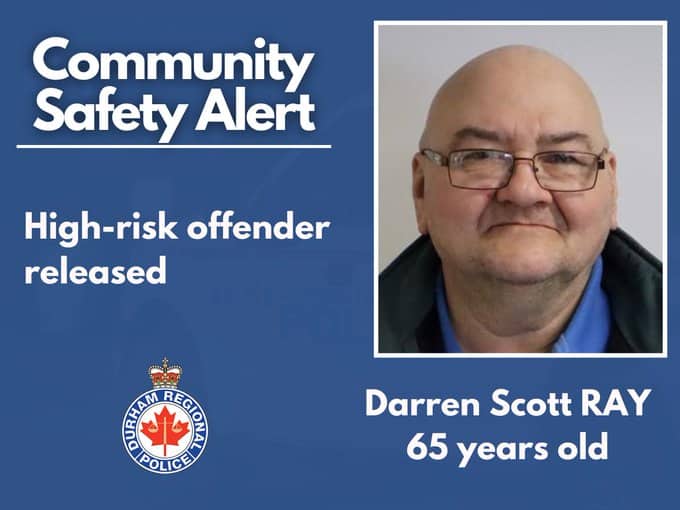 Community Safety Alert issued for 'high-risk offender' released in ...