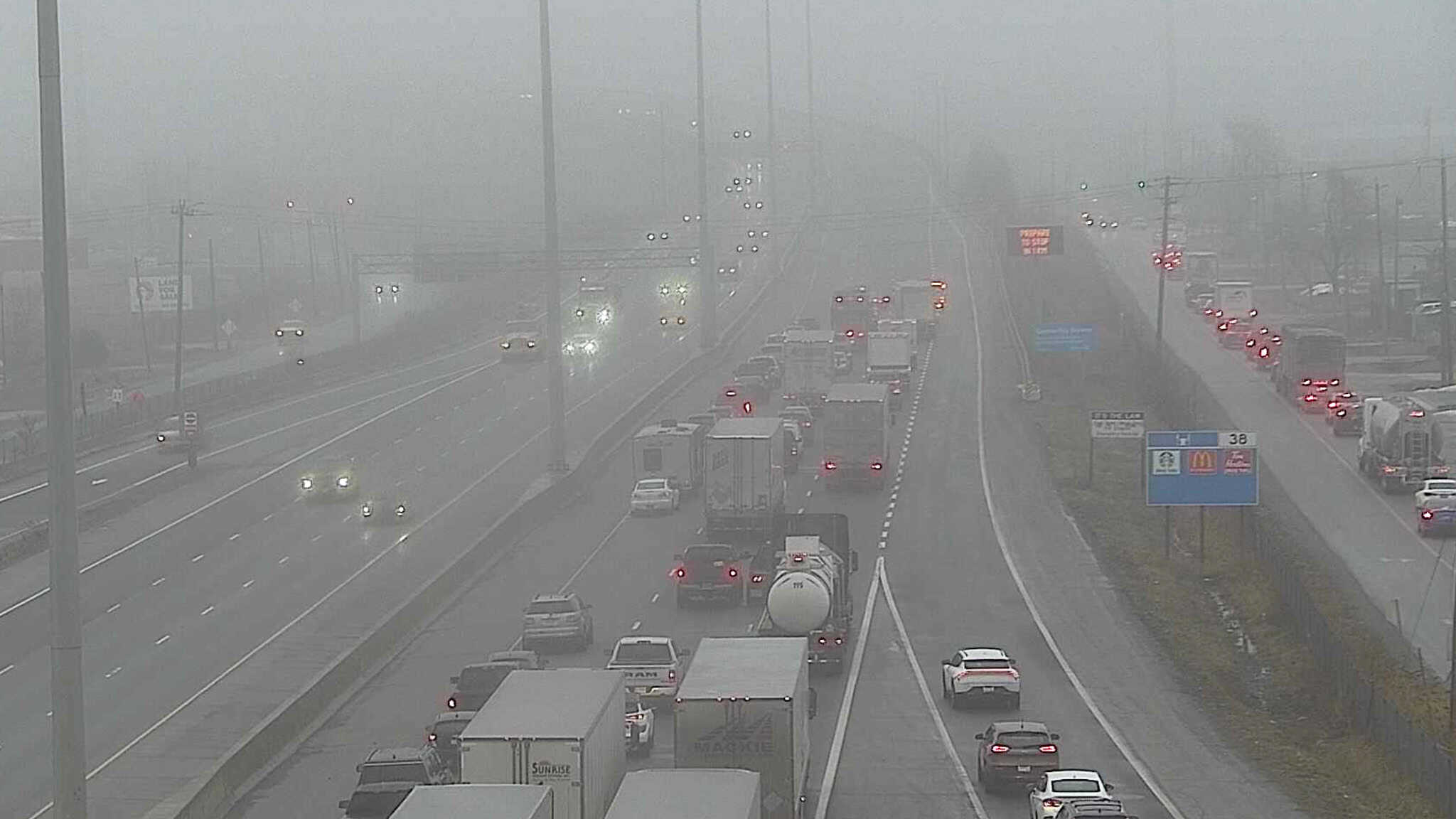 CLOSURE: Icy road conditions close part of QEW in Ontario | INsauga